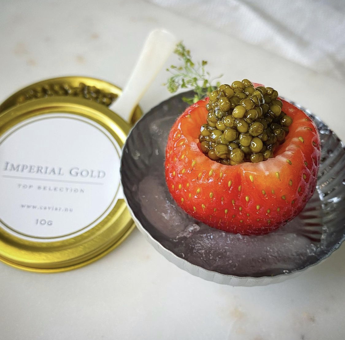 Imperial Gold Caviar 20 grams - Caviar.nu